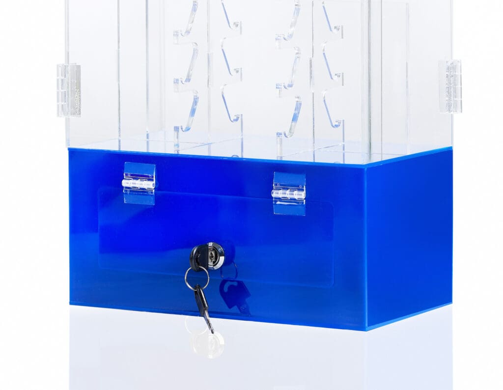 Double-Sided Rotating Knife Counter Display-Holds 16 Pocket Knives ...